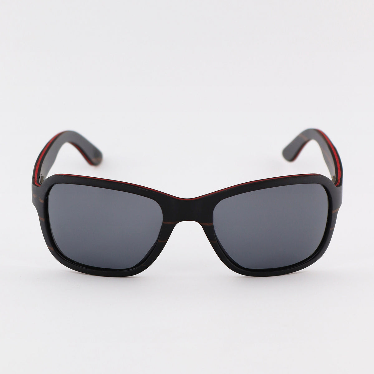 Bug-Eye Wooden Sunglasses | Ebony | Smoke Lenses | eKodoKi®